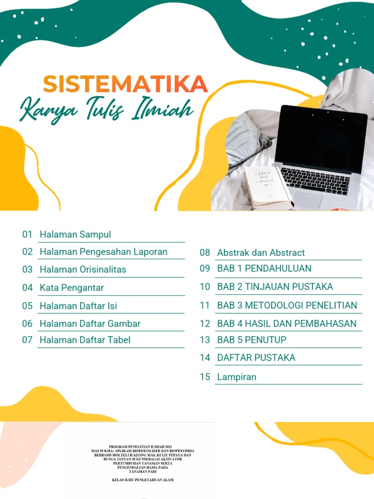 Sistematika Penulisan KTI | PDF