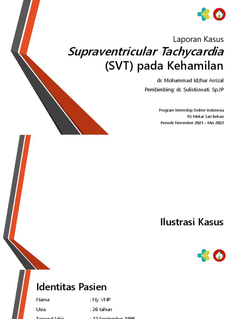 Supraventricular Tachycardia (SVT) Pada Kehamilan | PDF