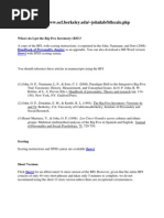 BFI Scoring Instructions and Guide | PDF