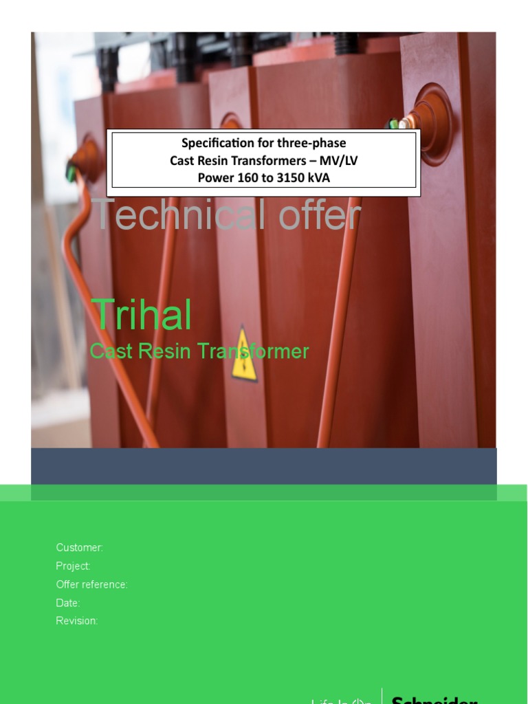 TRIHAL SPEC 2021 Rev01 FINAL | PDF