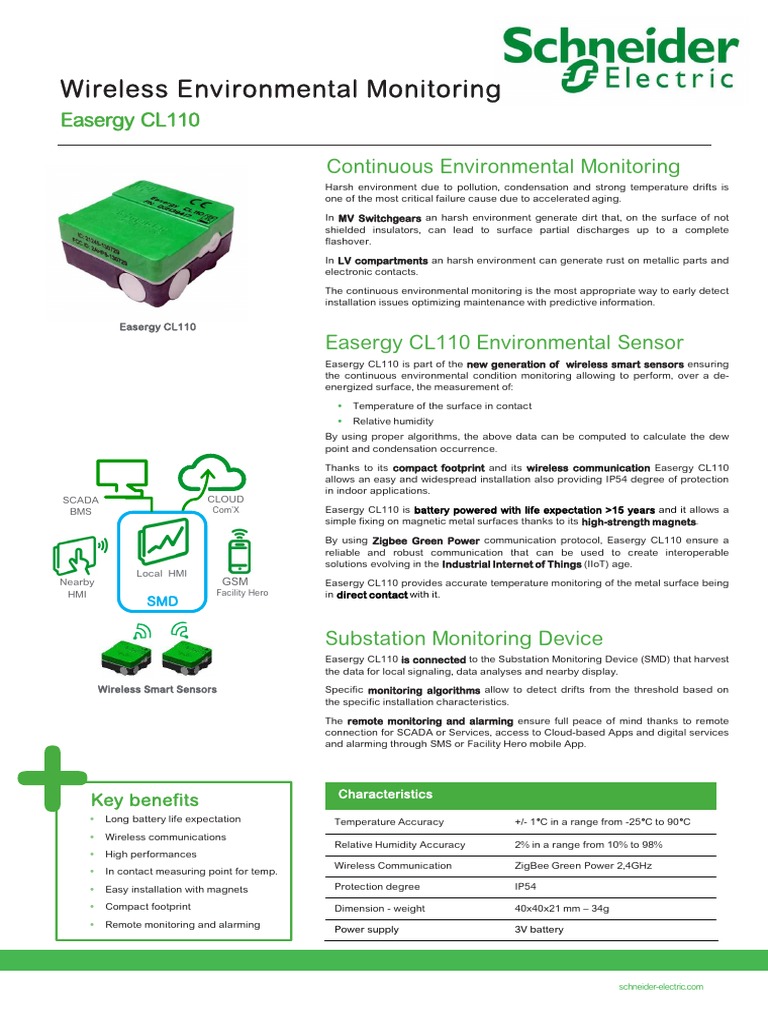 Easergy CL110 Catalogue Page - 3 | PDF | Scada | Internet Of Things