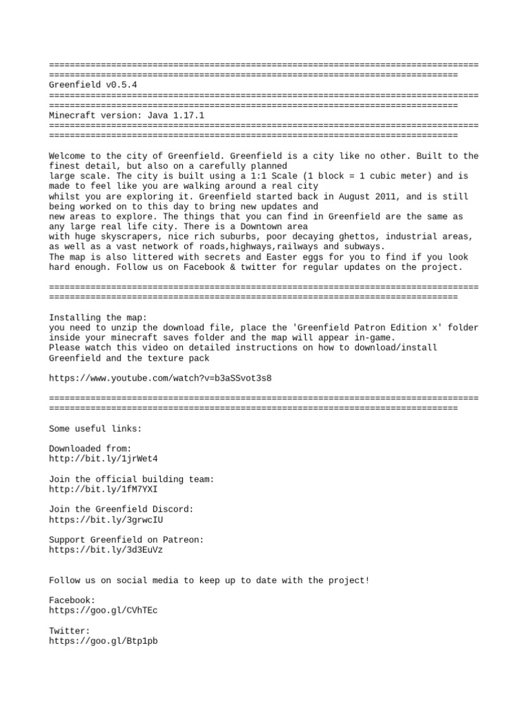 Read Me | PDF | Minecraft | Cyberspace