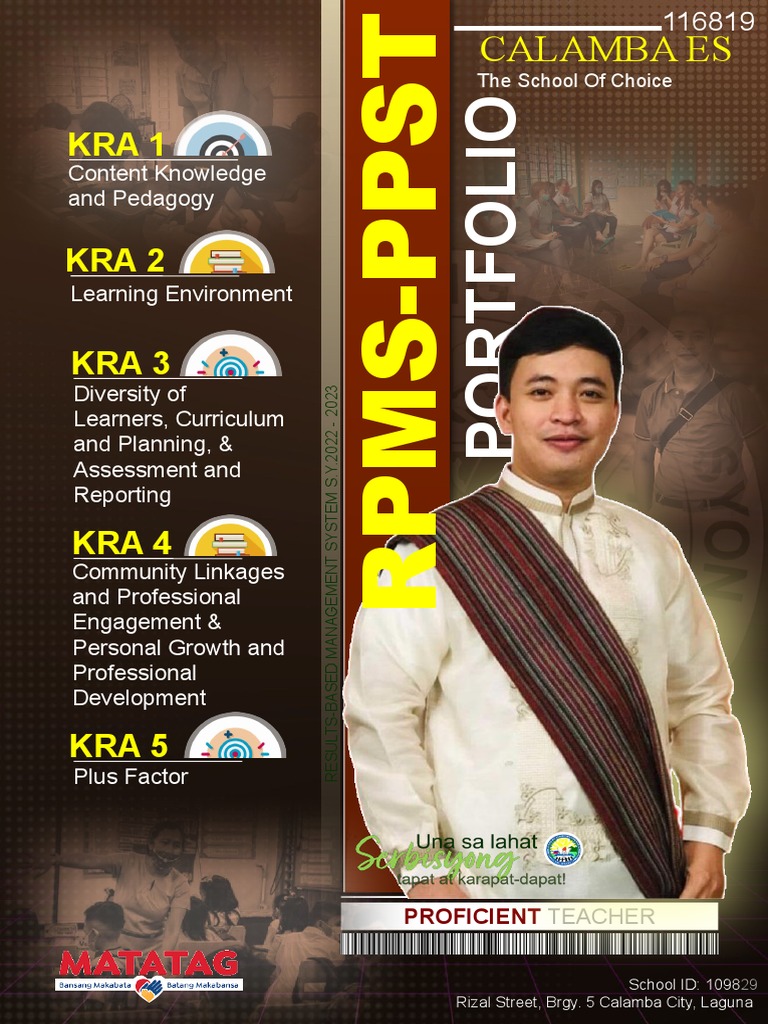 Brown-Theme - Rpms - PPST Morph Powerpoint Template | PDF | Curriculum ...