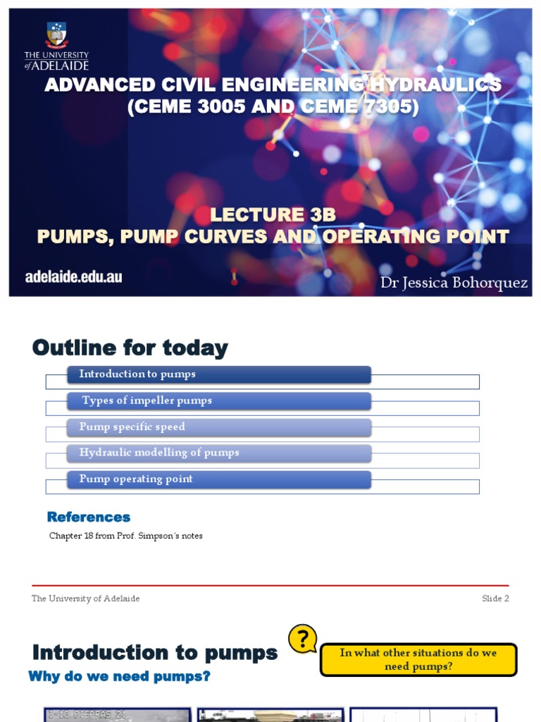 Lecture 03B - Pumps, Pump Curves and Operating Point | PDF | Pump | Mechanical Engineering
