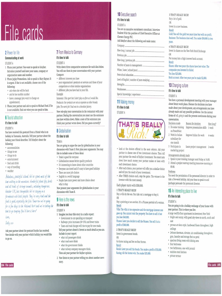 English 365 Students Book 2 Answers | PDF