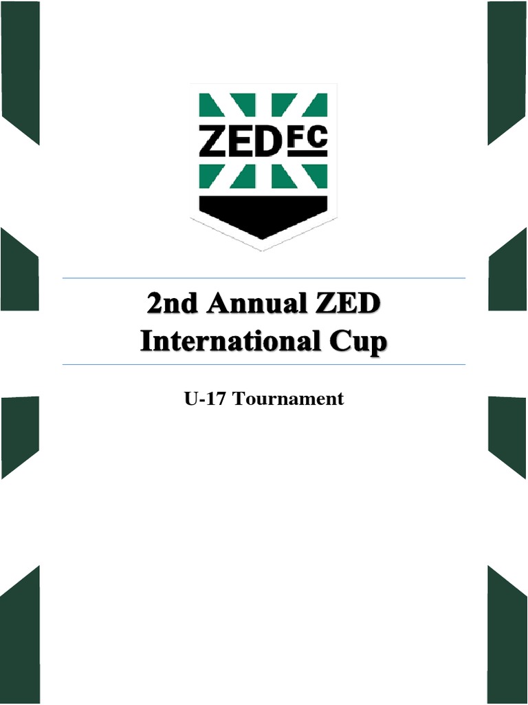 ZED International Cup - U17 Tournament | PDF | Association Football ...