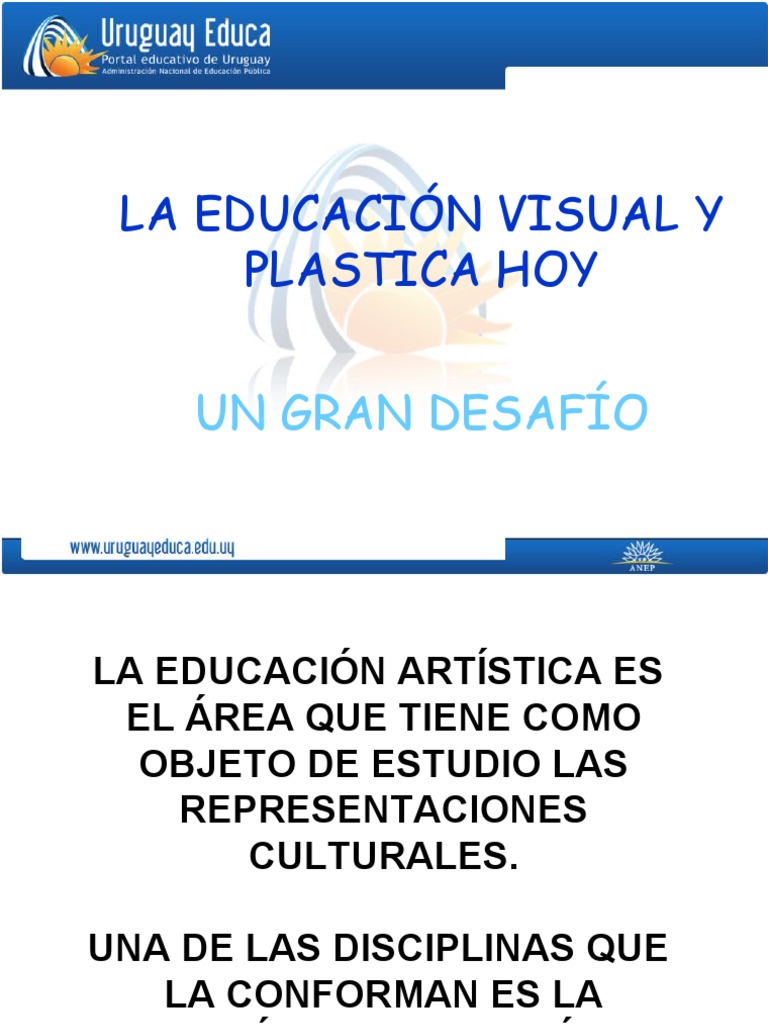La Educación Visual y Plástica Hoy - 0 | PDF | Imagen | Educación en ...