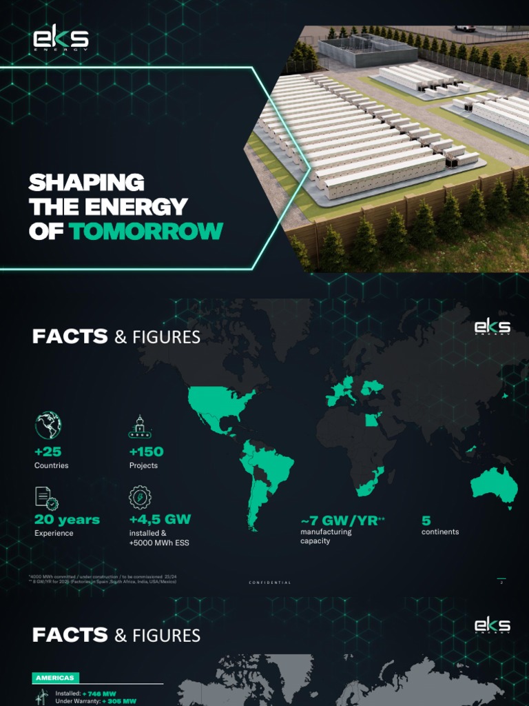Eks Energy Presentation | PDF | Electrical Grid | Photovoltaics