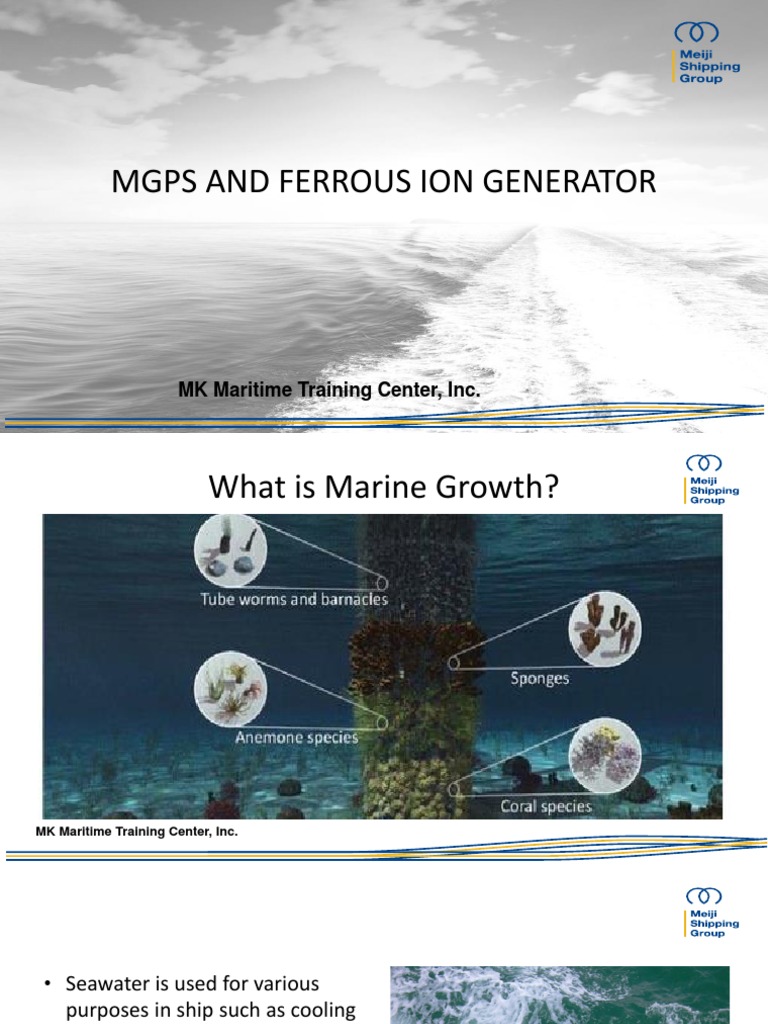 MGPS: Marine Growth Prevention System | PDF | Anode | Cathode