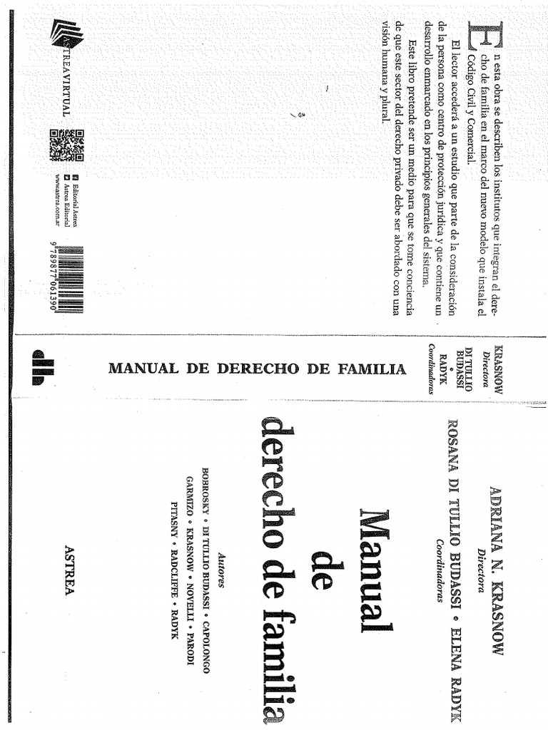 Krasnow Manual de Familia | PDF