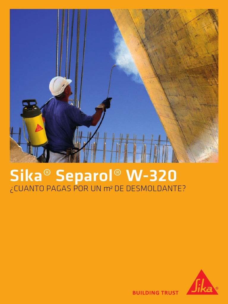 Brochure Sika Separol W-320 | PDF