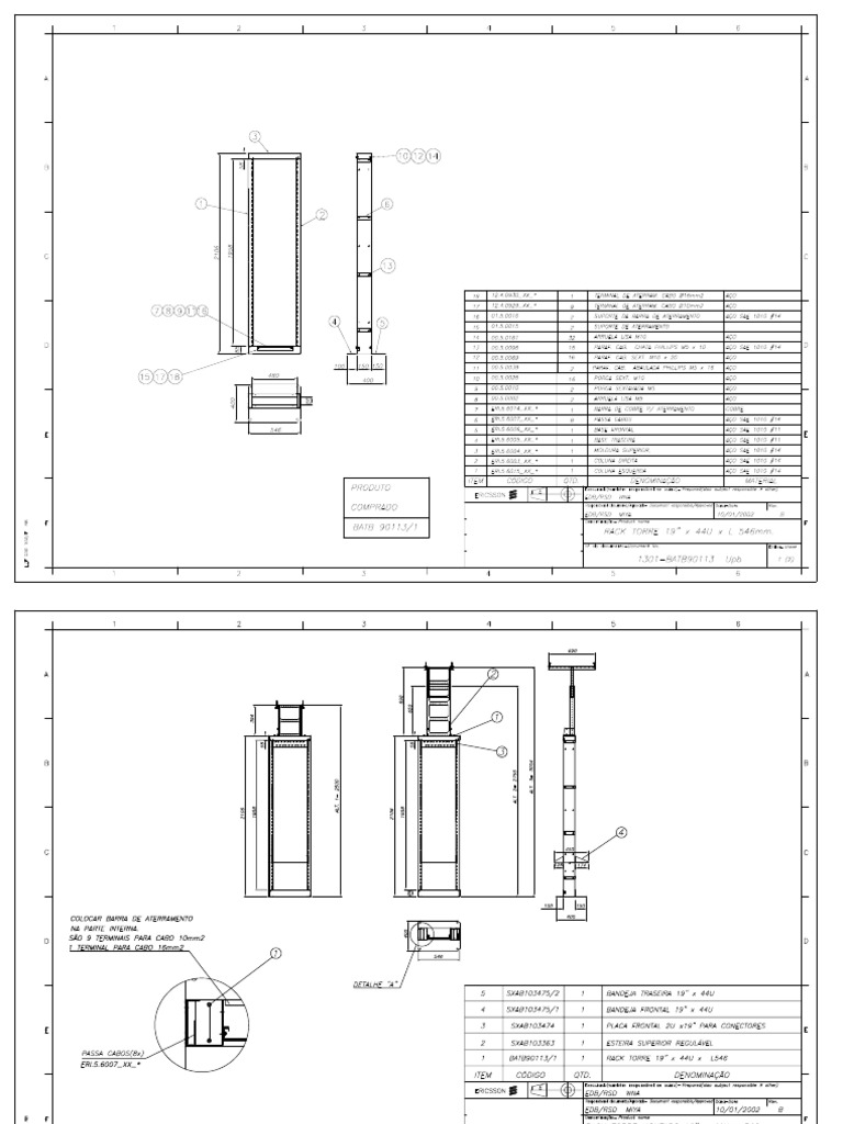 Rack 19 Ericsson - NTMB5000050 - 149 | PDF