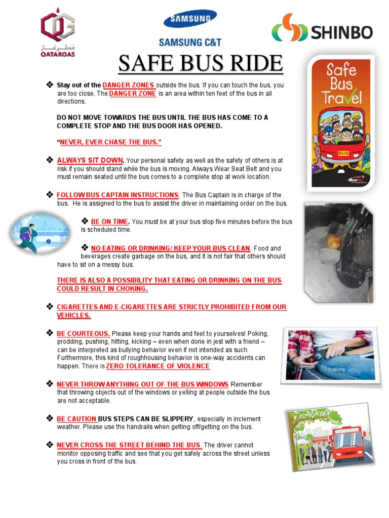 Safe Bus Ride | PDF