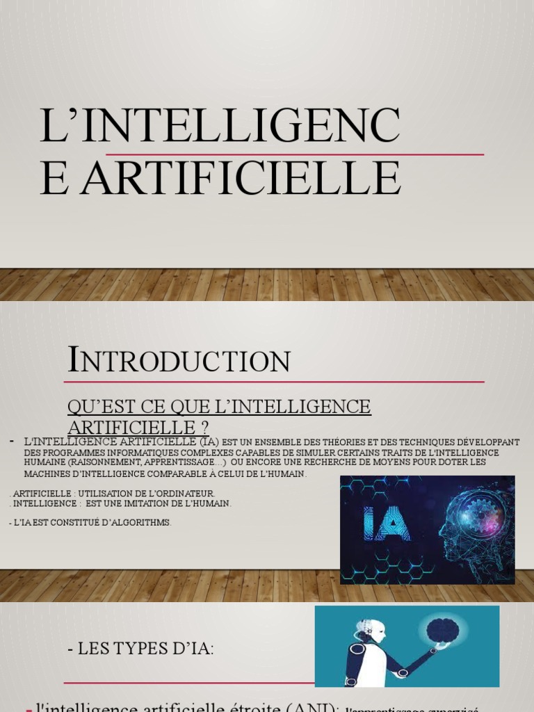 L Intelligence Artificielle Pdf