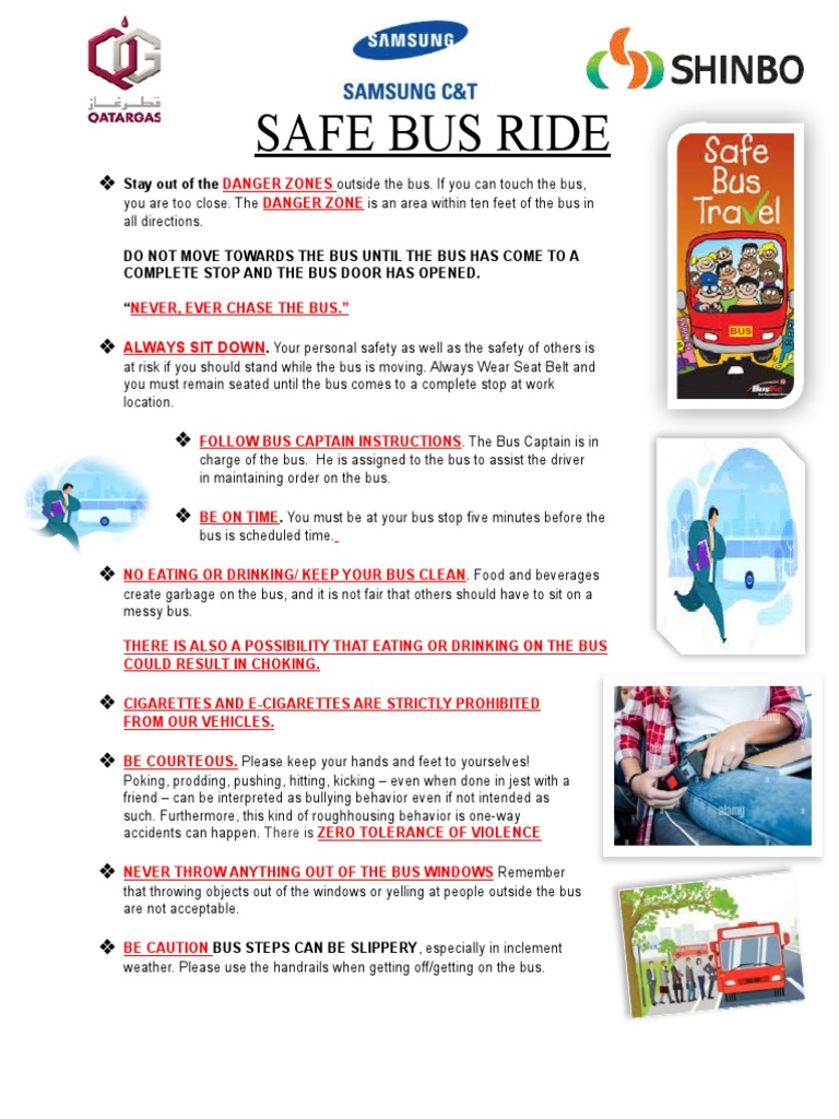 Safe Bus Ride | PDF