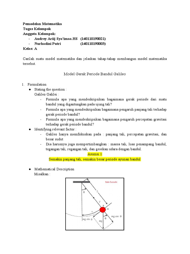 Pengaruh Panjang Tali pada Periode Bandul | PDF