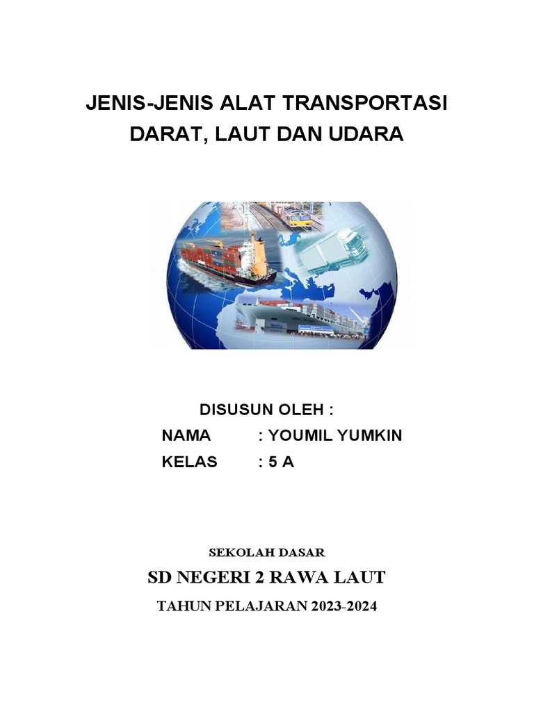 Jenis Jenis Alat Transportasi Darat Laut Dan Udara 2023 | PDF