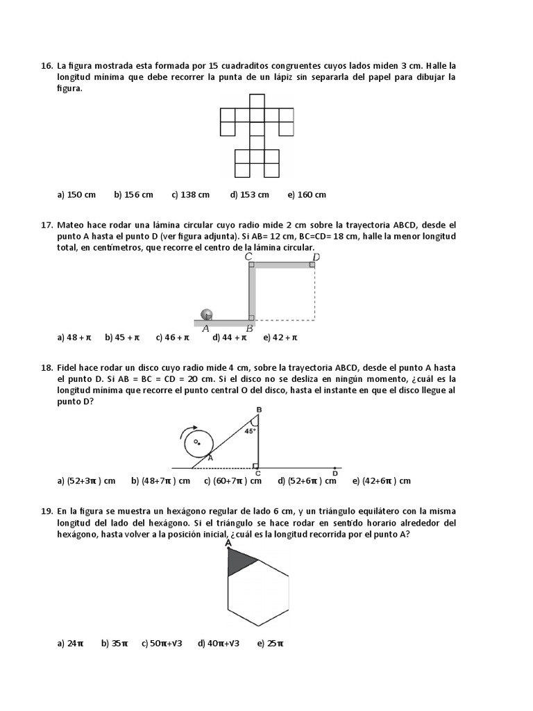 Eta 18 | PDF | Geometría del plano euclidiano | Geometría Elemental