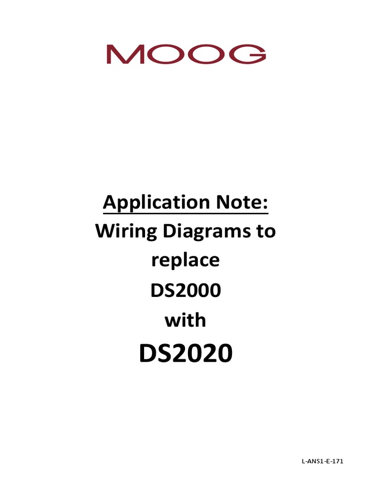 DS2000 to DS2020 Wiring Guide | PDF | Electric Motor | Electronics
