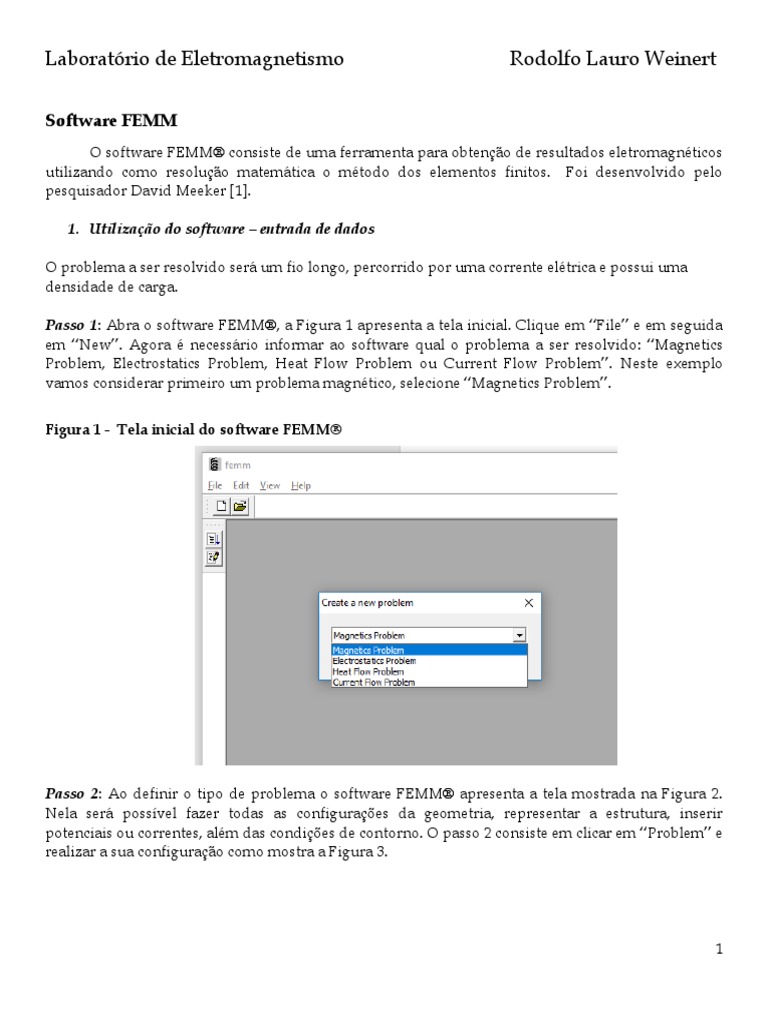 Software FEMM | PDF