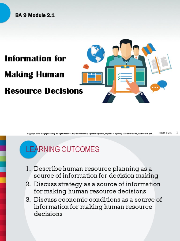 Module 2.1 DECISION MAKING IN HRM | PDF | Economies | Business