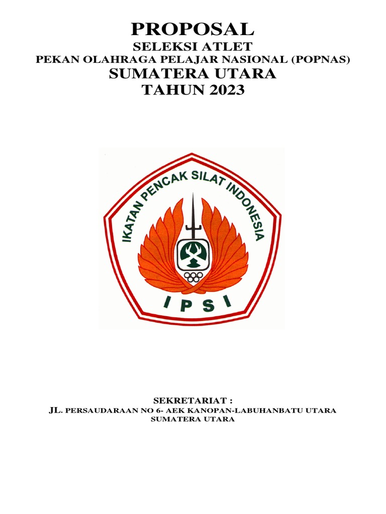 Proposal Popnas 2023 Ypi MTS Al-Hasanah TJG Leidong | PDF