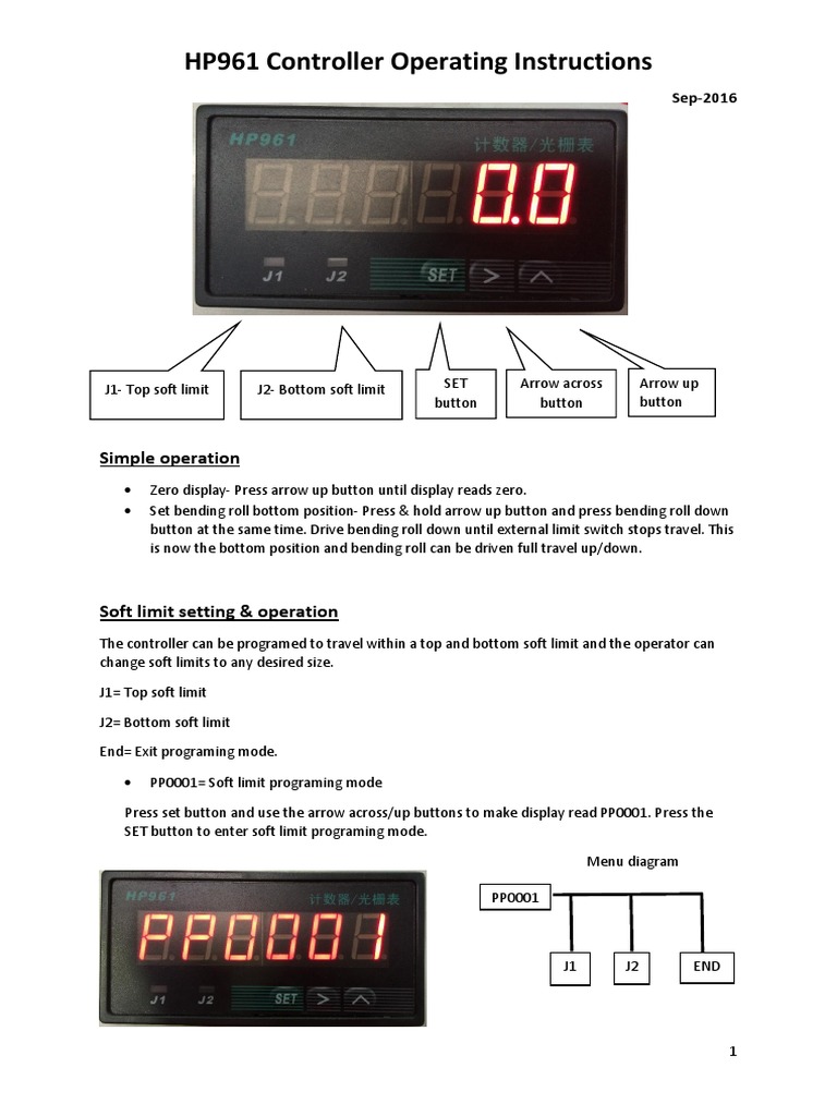 HP961 Controller Setup Guide | PDF | Computing | Computer Engineering