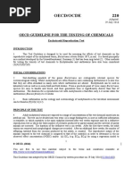 Earthworm Acute Toxicity Testing Guide | PDF | Soil | Solvent