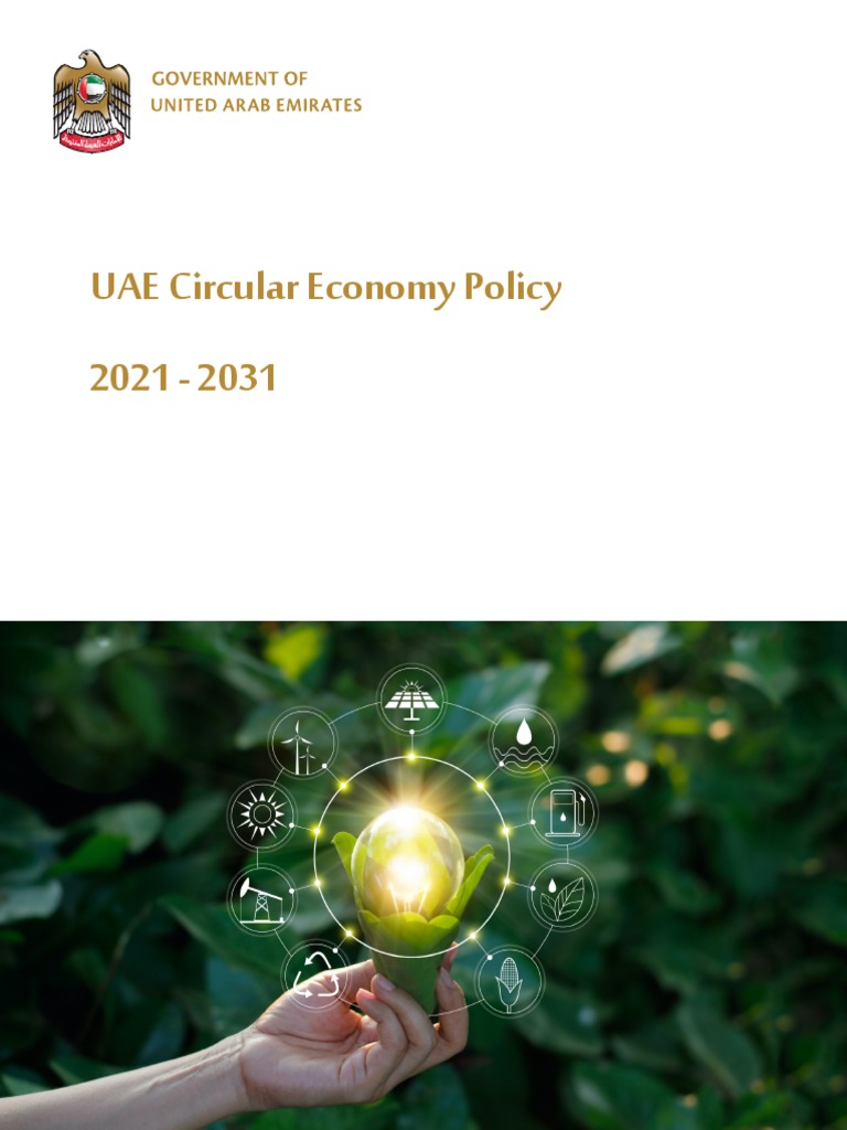 UAE Circular Economy Policy | PDF