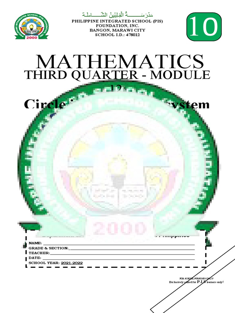 MATH-10-MODULE-12-21-22 | PDF