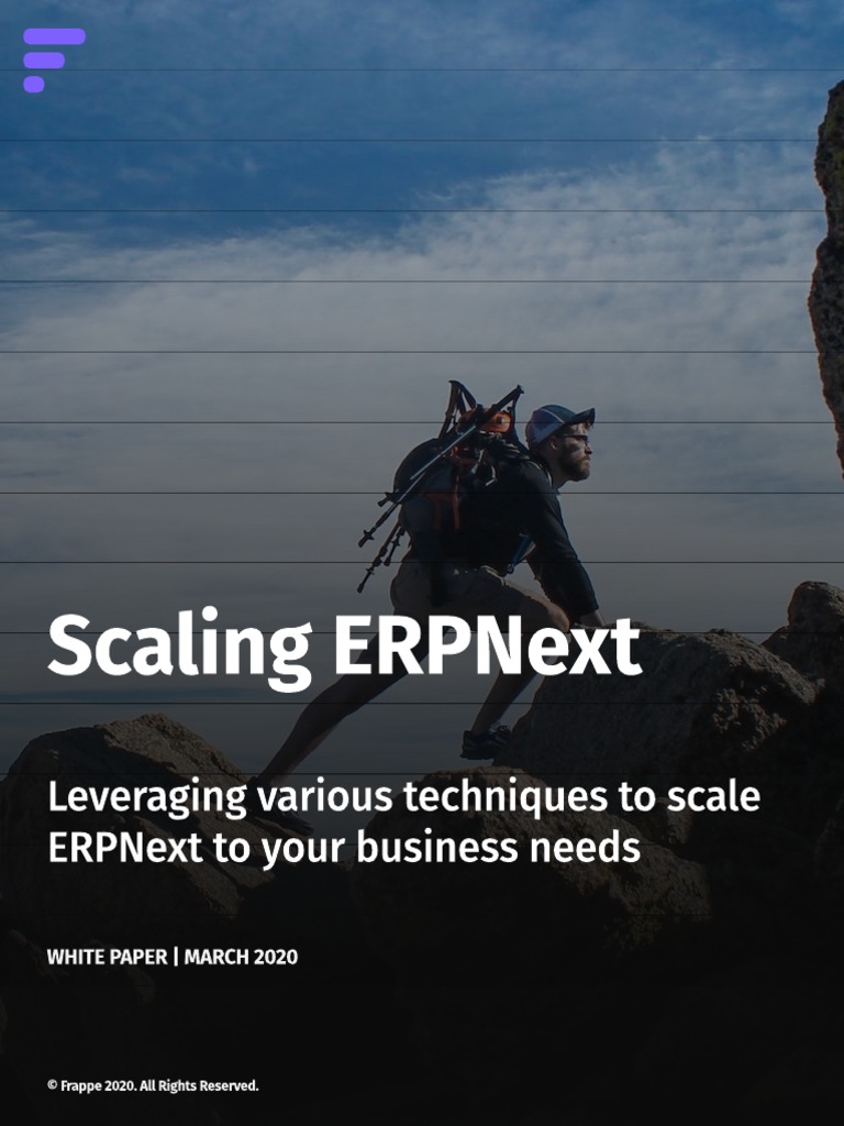 Scaling ERPNext for Large Enterprises | PDF