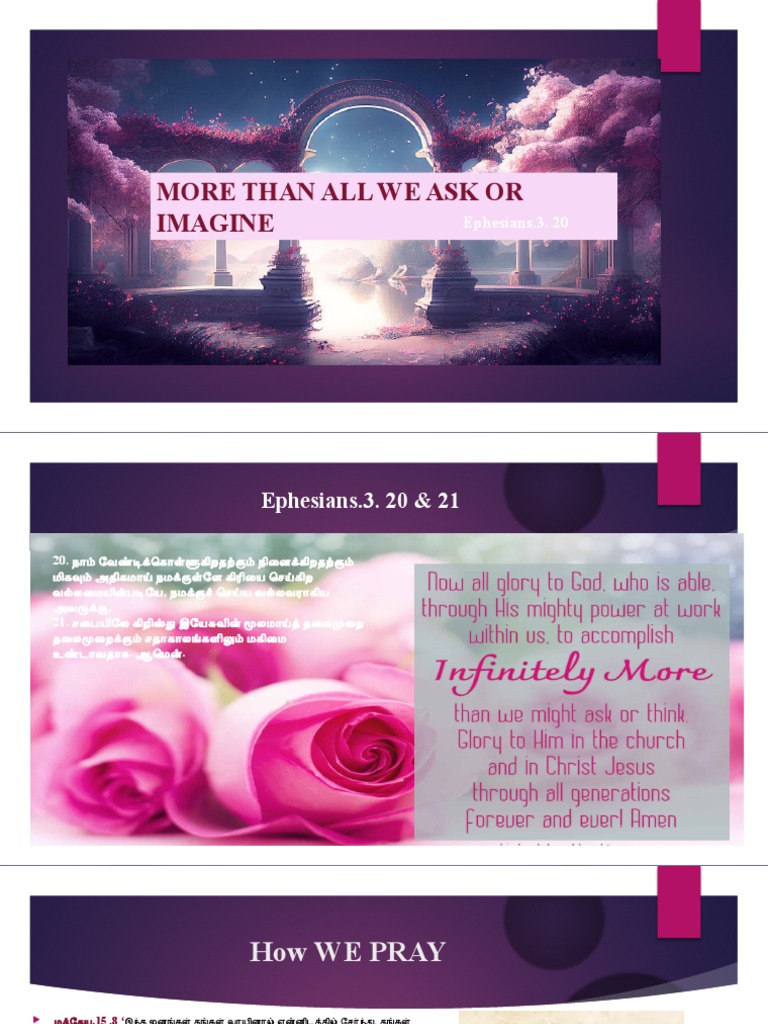 More Than We Ask or Imagine 24th May 2023 | PDF