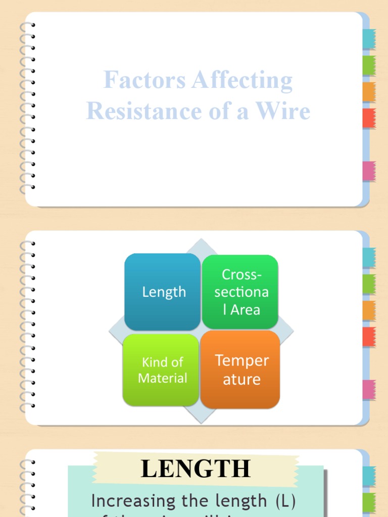 Factors Affecting Resistance | PDF