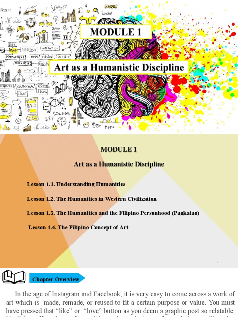 Art As A Humanistic Discipline | PDF