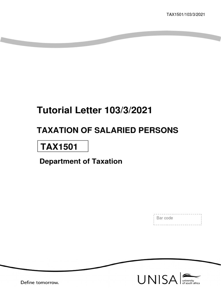 Taxation Part 2 | PDF | Employee Benefits | Expense