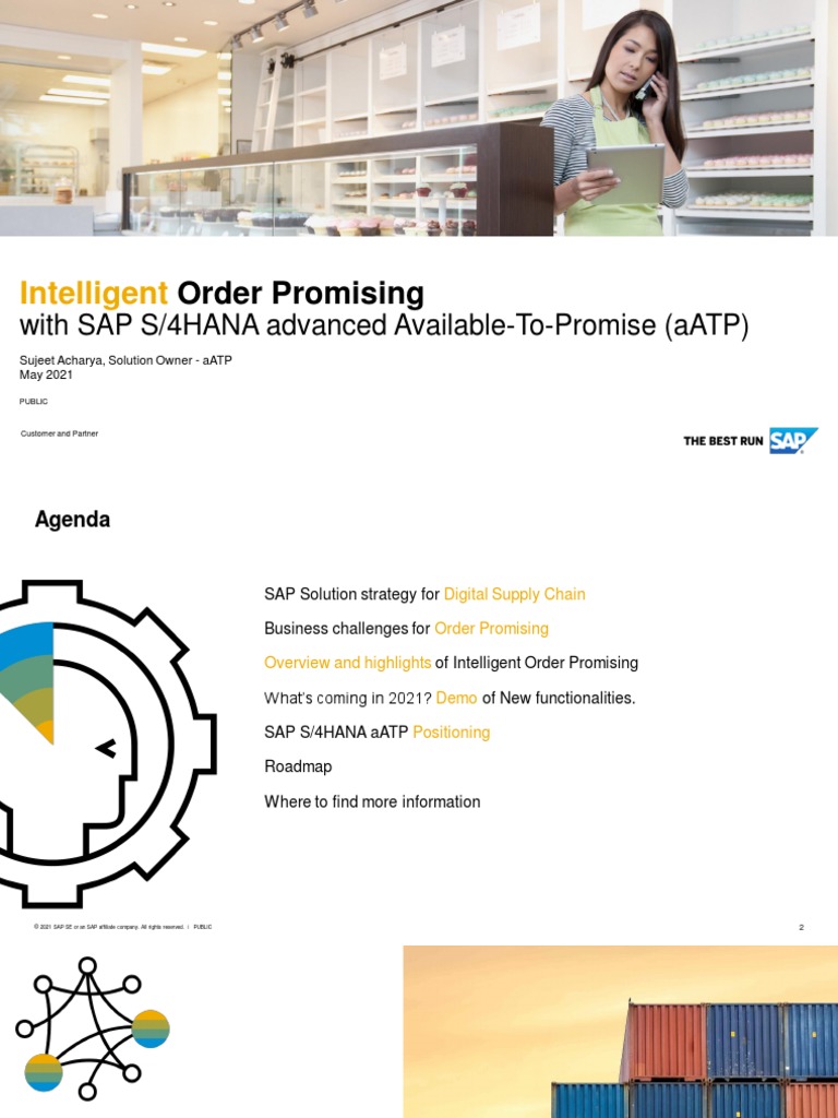 S4HNA aATP EN | PDF | Logistics | Supply Chain