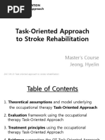 A Case Study On Task Oriented Approach | PDF | Occupational Therapy | Physical Therapy