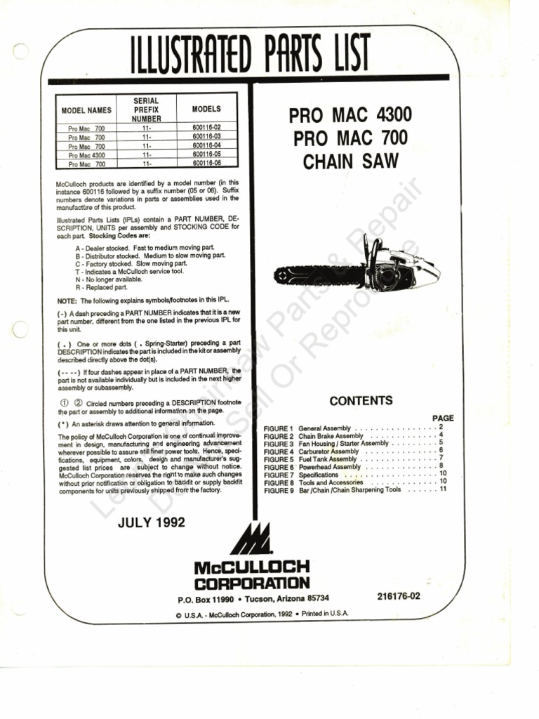 Pro Mac 700 | PDF