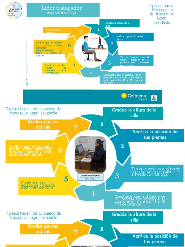 Ergonomia Puesto De Trabajo Pdf La Interacción Persona Ordenador