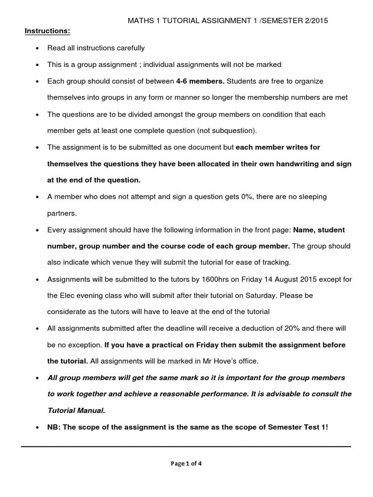 Maths 1 Tutorial Assignment 1 Pdf Area Ellipse