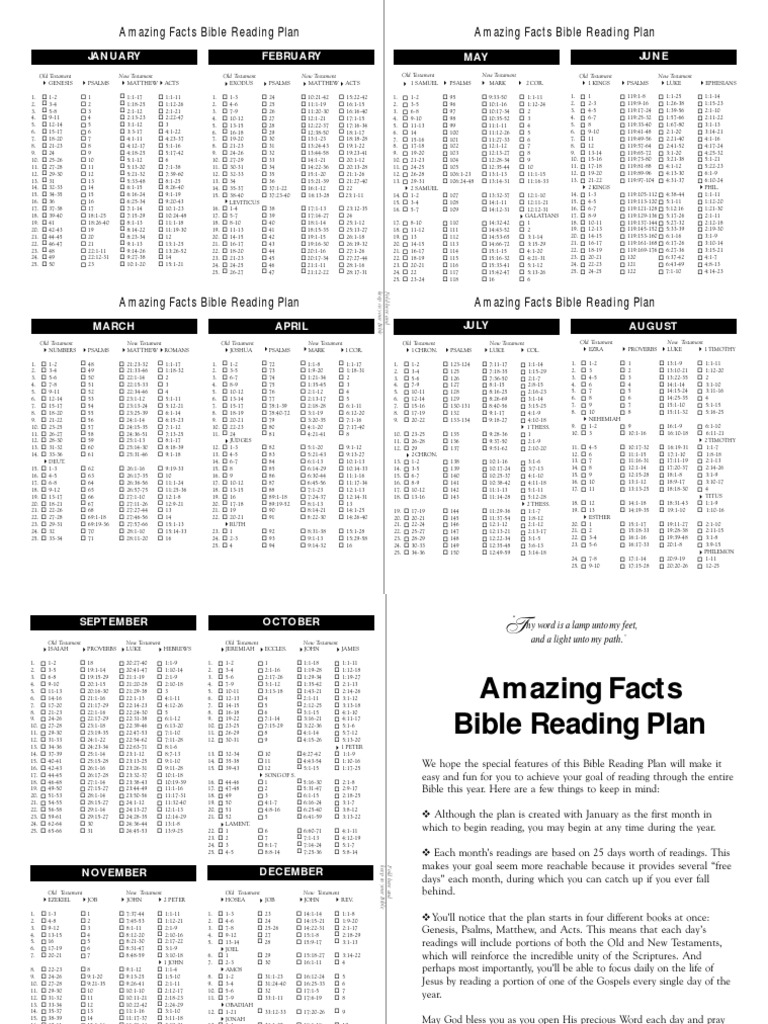 Bible Plan by Amazing Facts | Old Testament | Bible