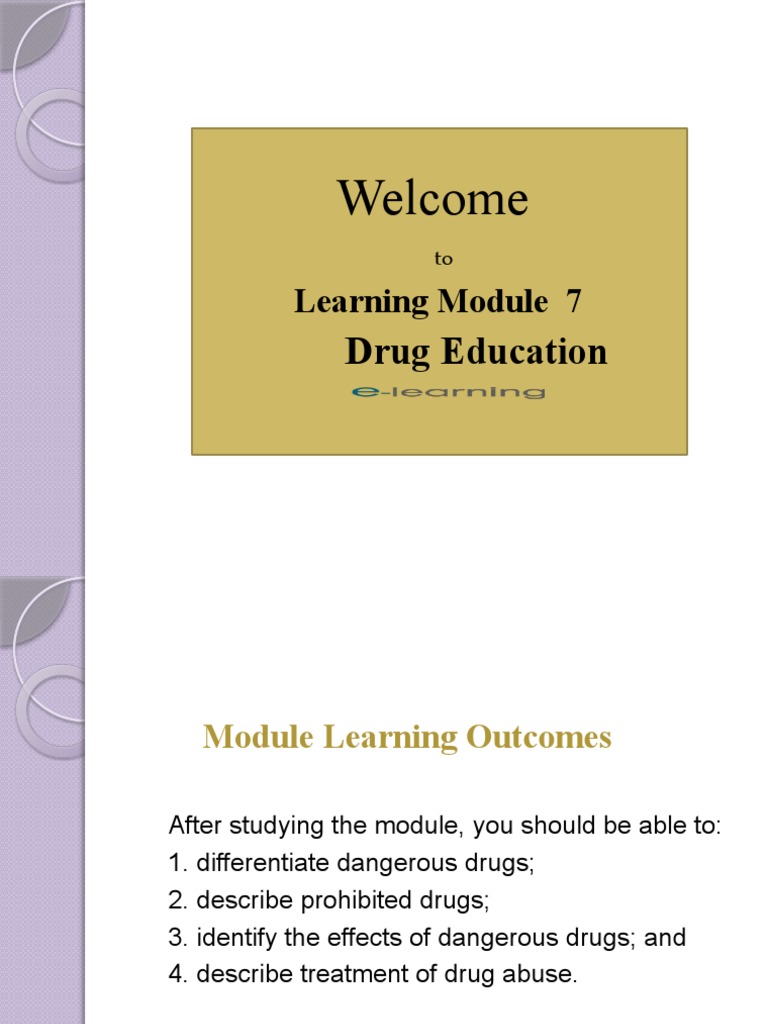 Drug Education | PDF | Stimulant | Drugs