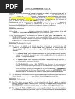 Modelo Adendum | PDF | Derecho