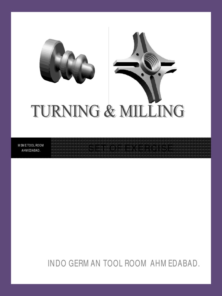 Turning Milling Exercises | PDF | Technology & Engineering