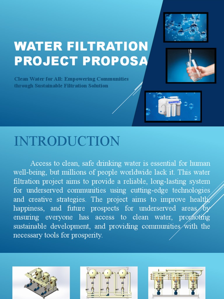 Water Filtration | PDF | Business | Technology & Engineering