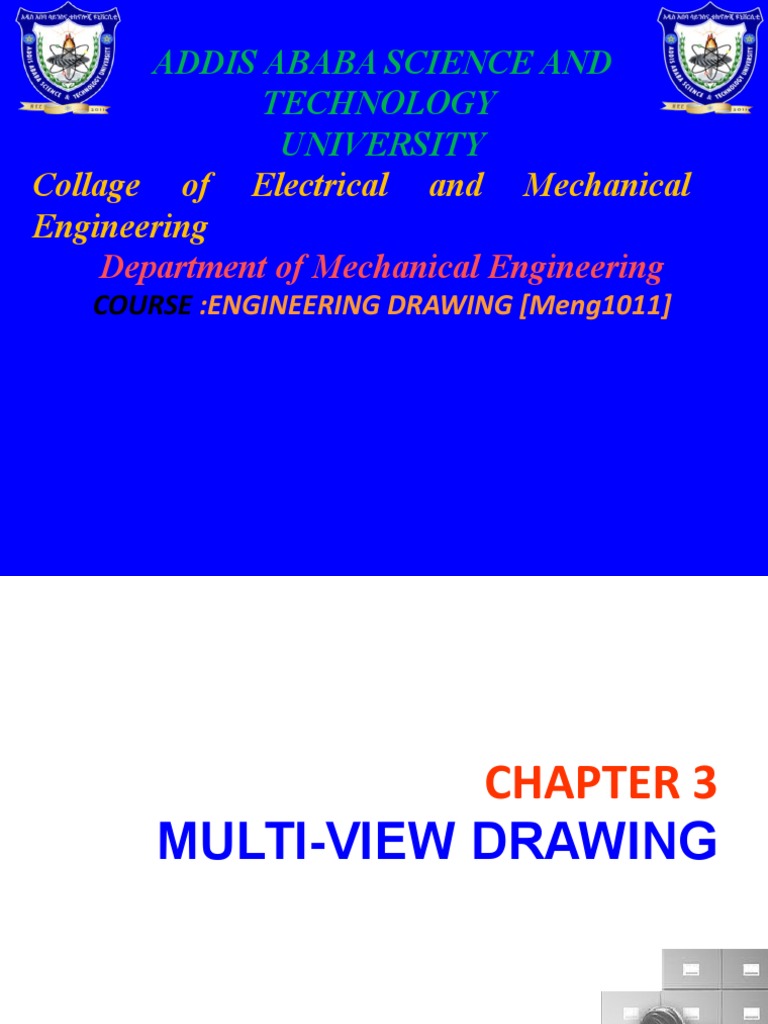 Chapter 3. Multi-View Drawing | PDF