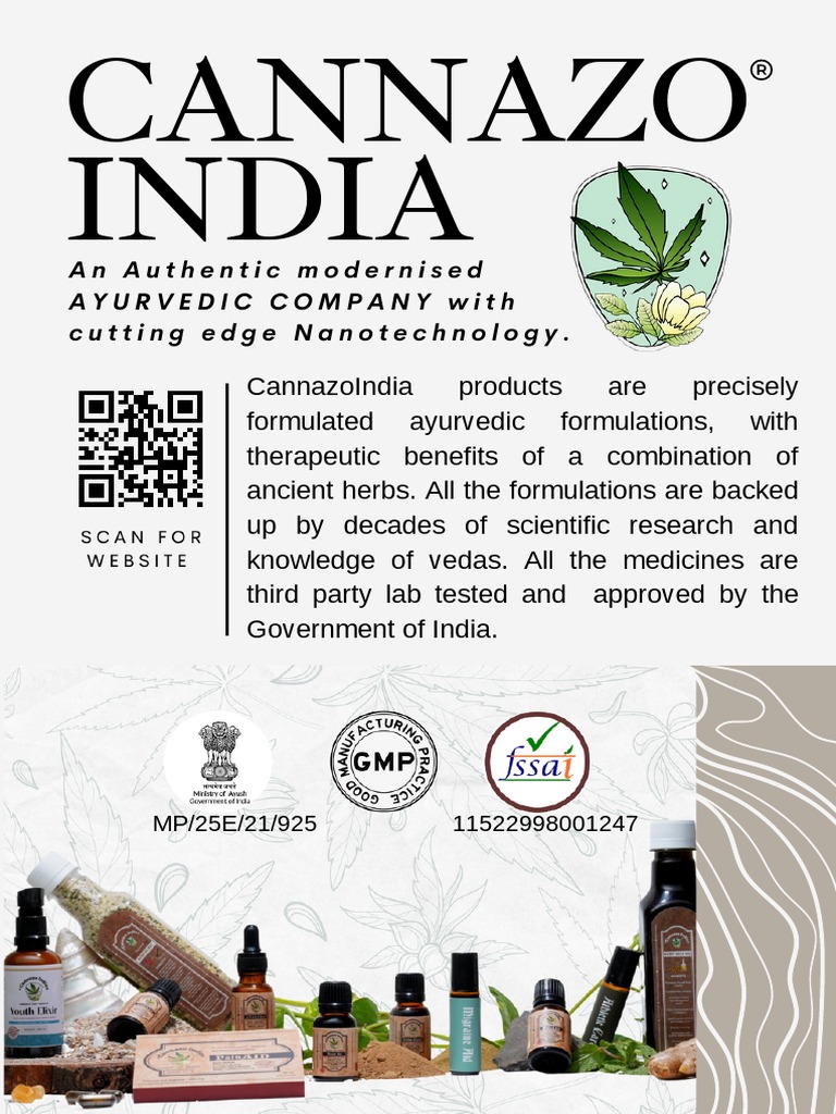 CannazoIndia Brochure - 2023 | Download Free PDF | Tetrahydrocannabinol ...
