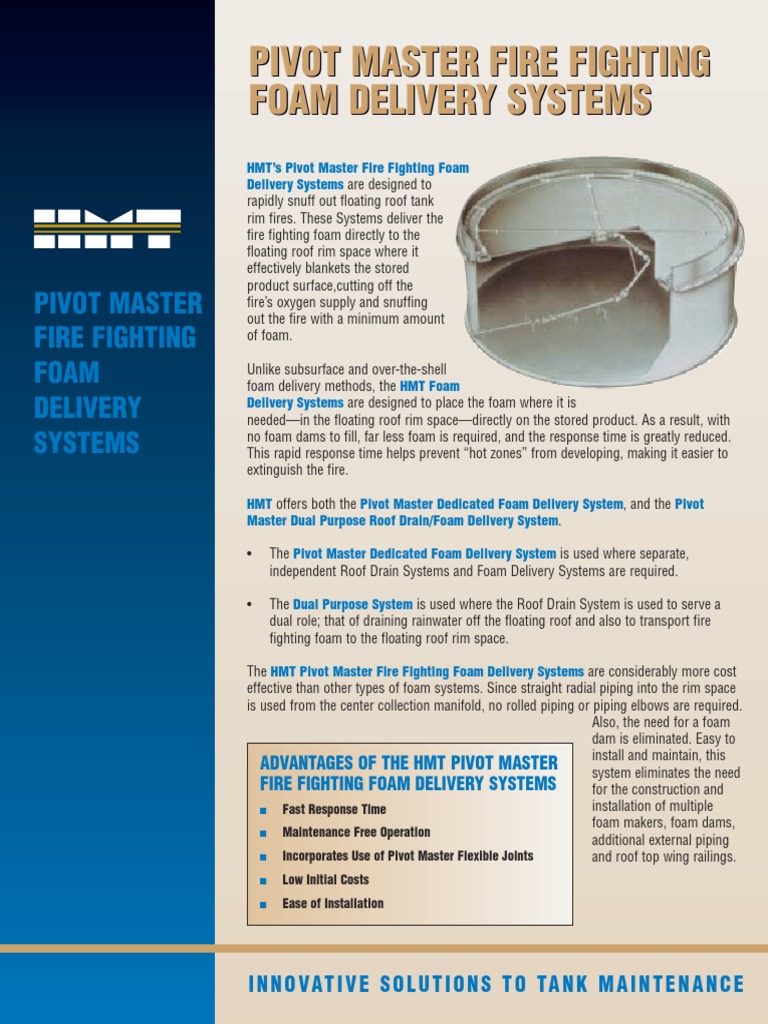 HMT Pivot Master Fire Fighting | PDF