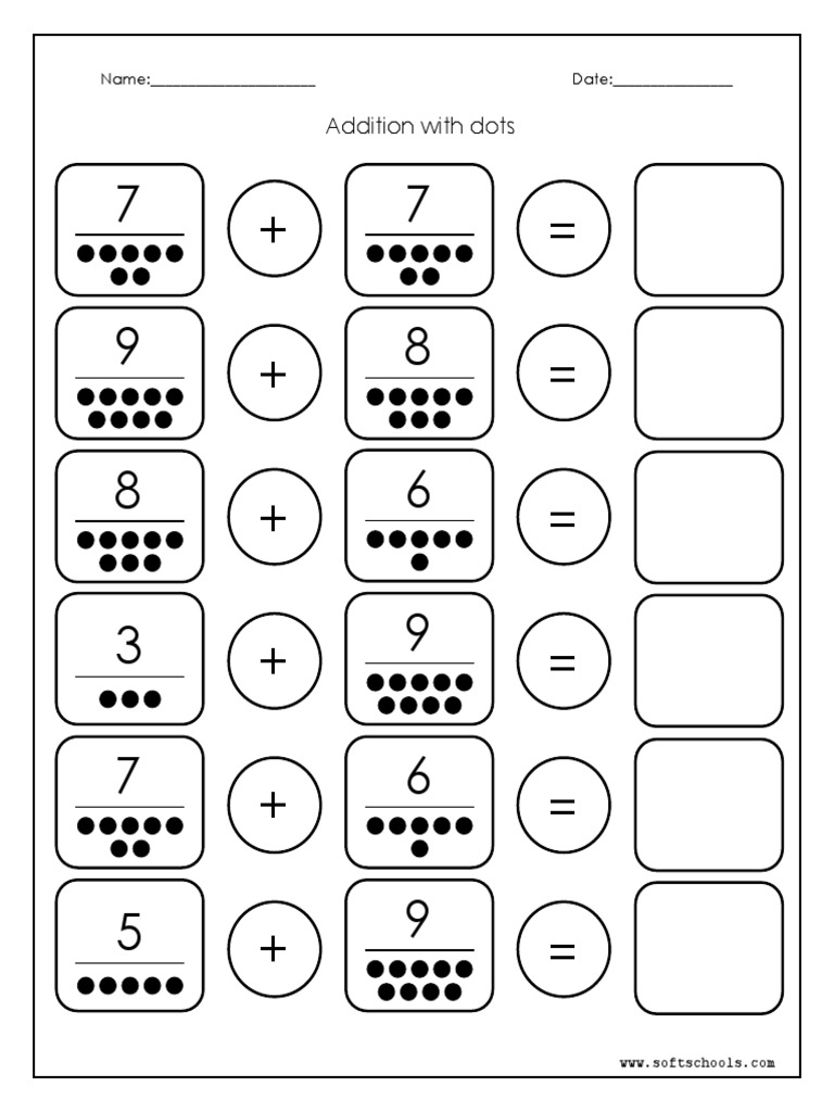 addition_with_dots_worksheet_1_9_3 | PDF