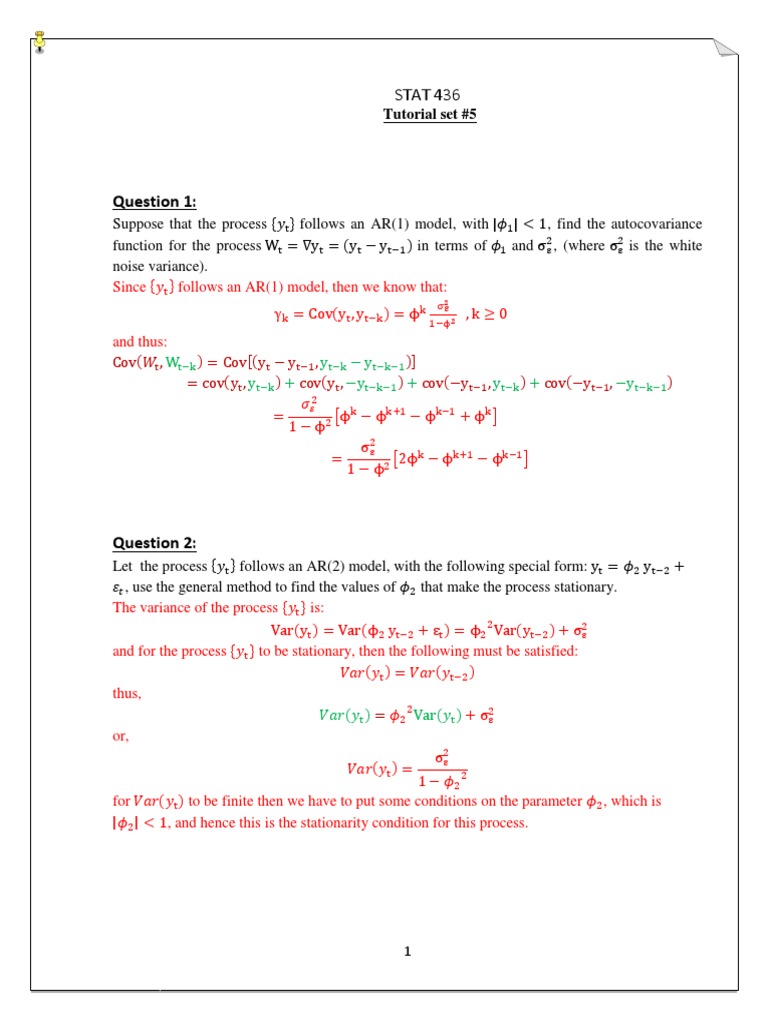 Tutorial - 5 - Solution - q1 q2 q3 q4 q5 | PDF | Applied Mathematics ...